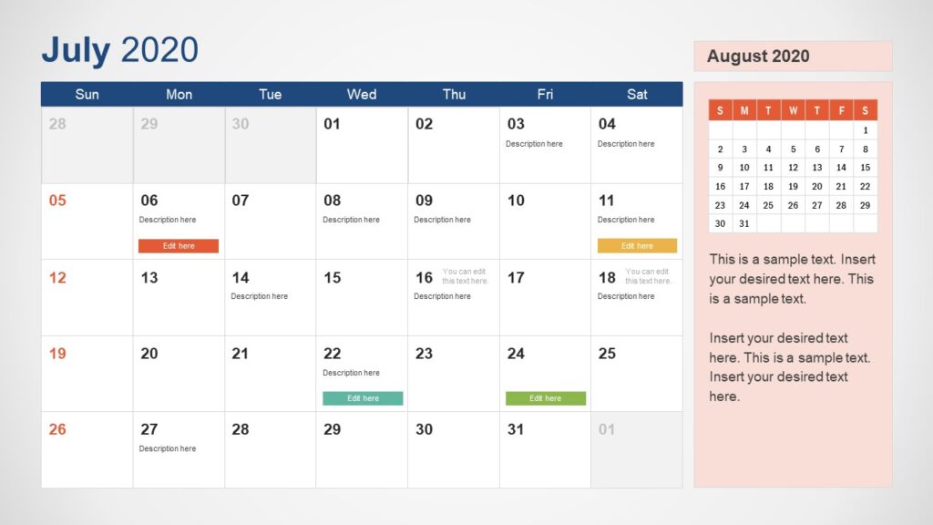 Best PowerPoint Calendar Templates Your Ultimate Guide | GrafexMedia