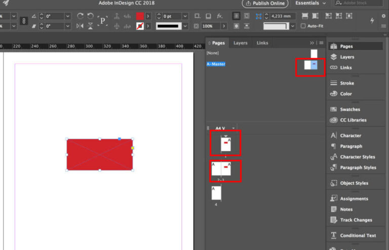 Creating Master Pages with InDesign 5 Easy Steps | GrafexMedia