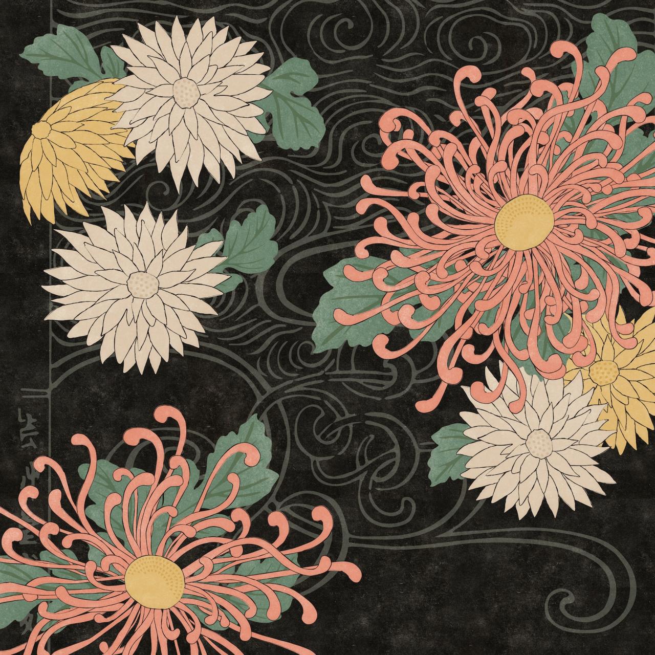 Best Japanese Flower Patterns A Visual Journey | GrafexMedia