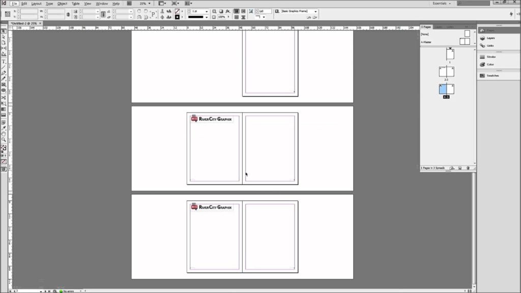 Creating Master Pages with InDesign 5 Easy Steps | GrafexMedia