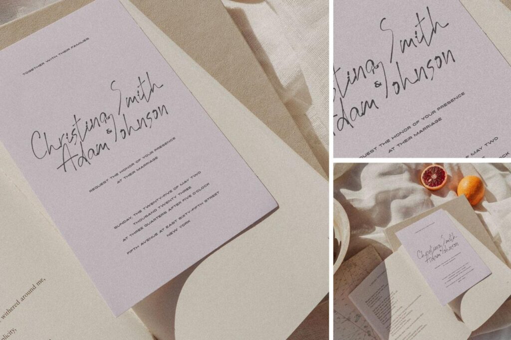 Best Fonts for Wedding Invitations | GrafexMedia